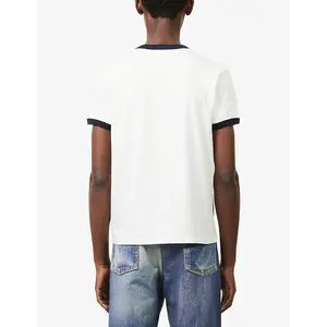 AUSTIN POST Ringer Loud Sounds Cotton T-shirt