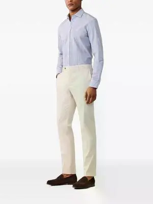 HACKETT LONDON Kensington Ribbed-texture Chinos