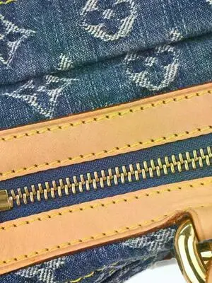 LOUIS VUITTON 2005 Monogram Denim Neo Speedy Handbag