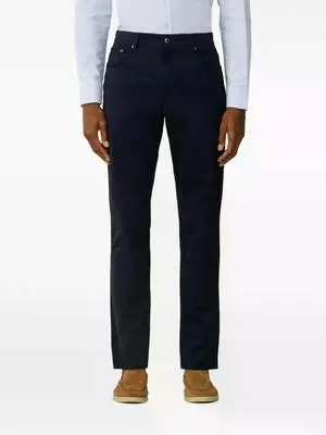 HACKETT LONDON Trinity Straight-leg Trousers - Blue
