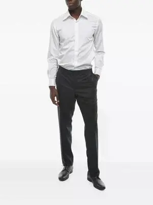 Corneliani Academy Virgin-wool Trousers - Blue