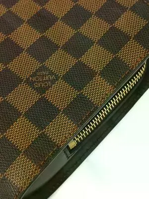 LOUIS VUITTON 2002 Damier Ebène Saint Louis Clutch Bag