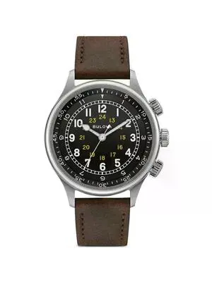 Bulova A-15 Pilot 42mm Watch - Black