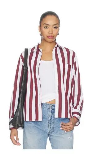 Madewell Yneck Shirt In . Also - Multi