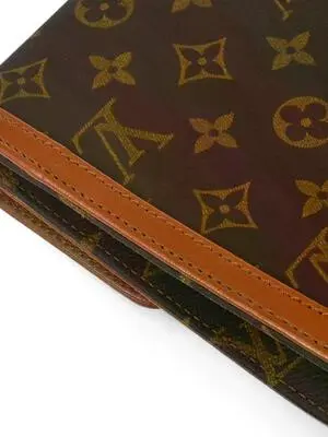 LOUIS VUITTON 1990 Pochette Dame Monogram Clutch Bag