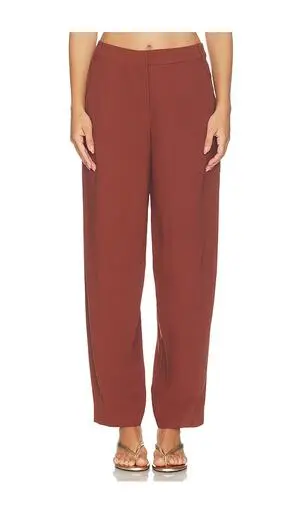 Amanda Uprichard Bernice Pants In . Also - Brown