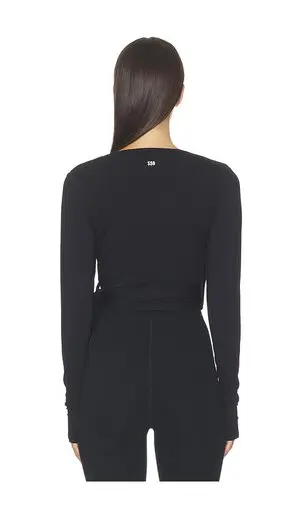 Splits59 Bella Ariweight Lite Wrap Top In . Also