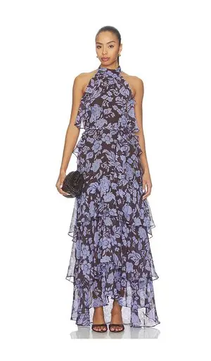 Astr The Label Lae Dress In . Also - Blue