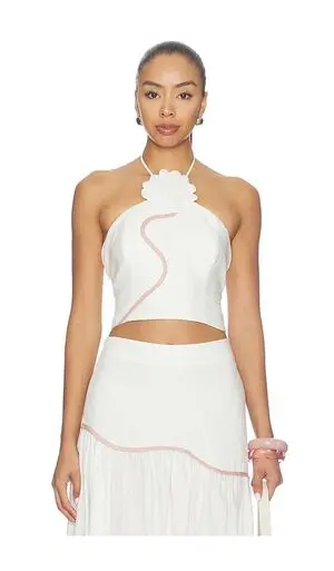 Azulu Leia Top In . Also - Ivory