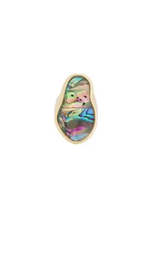 Ettika Abalone Hidden Gem Ring In . Also