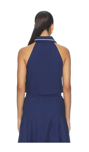 SEROYA Yumi Poplin Top In . Also