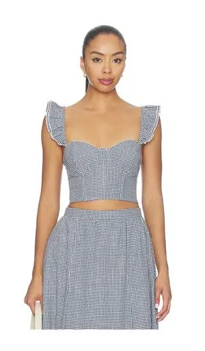 Astr The Label Wedelia Top In . Also - Blue