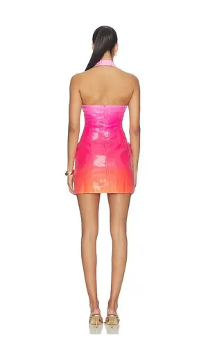 RUNAWAY THE LABEL Catiana Deep-v Sequin Mini Dress