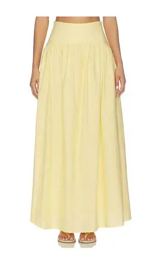 SNDYS. Nesa Maxi Skirt In . Also - Yellow