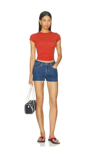 GRLFRND Crew Neck Slim Fit Tee In . Also