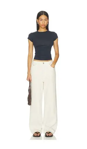 GRLFRND Crew Neck Slim Fit Tee In . Also