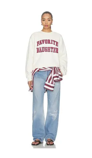 FAVORITE DAUGHTER The Collegiate Classic Sweatshirt