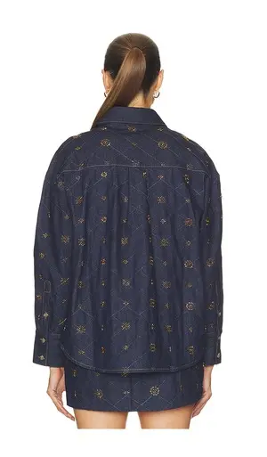 Line & Dot Attina Shacket In . Also
