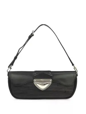 LOUIS VUITTON 2007 Montaigne Epi Shoulder Bag - Black