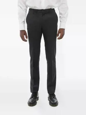 Corneliani Academy Pressed-crease Trousers - Grey