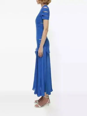 Simkhai Laken Cut-out Knit Maxi Dress