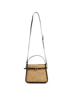 Simkhai Mini Cleo Raffia Tote Bag