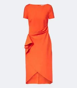 Oscar De La Renta Draped Cocktail Dresses