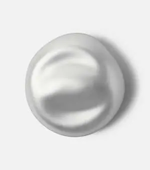 MILENA KLING Large Glass Decorative Object - Silver