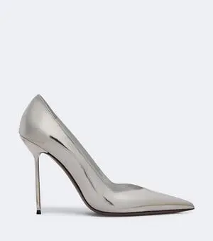 Paris Texas Lidia Metallic Leather Pumps