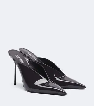 Paris Texas Lidia Patent Leather Mules - Purple