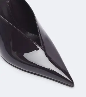 Paris Texas Lidia Patent Leather Mules - Purple