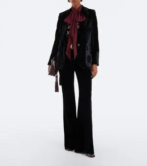 Etro Beaded Velvet Vest