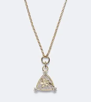 FOUNDRAE Resilience Blossoms 18kt Diamond Pendant Necklace