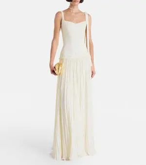 MARMAR HALIM Crepe Gown