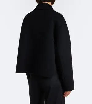 Fendi Wool And Silk Blouson Jacket