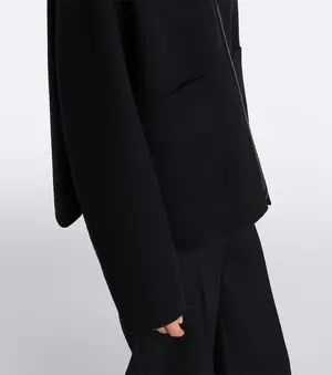 Fendi Wool And Silk Blouson Jacket