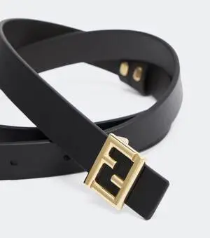 Fendi Ff Leather Belt