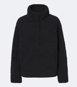 The Upside Harlow Teddy Sweatshirt - Black