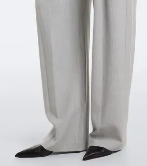 THE SEI Crepe Wide-leg Pants