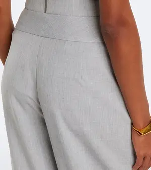THE SEI Crepe Wide-leg Pants