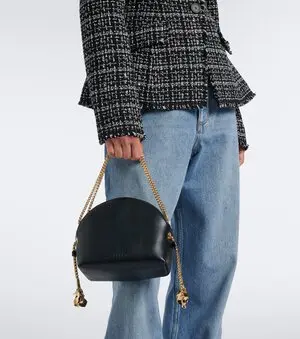 Erdem Flora Leather Shoulder Bag