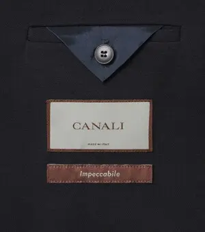 Canali Single-breasted Wool Blazer