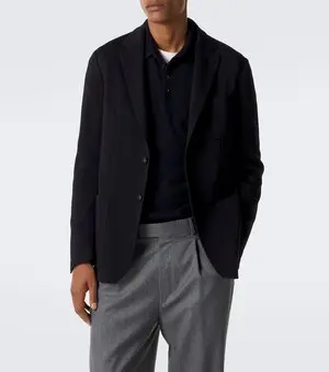 Canali Single-breasted Wool Blazer