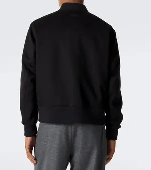LARDINI Virgin Wool Bomber Jacket