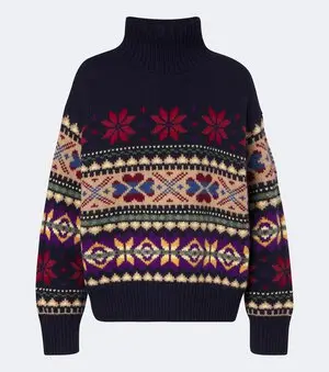 Polo Ralph Lauren Wool-blend Turtleneck Sweater - Multicoloured