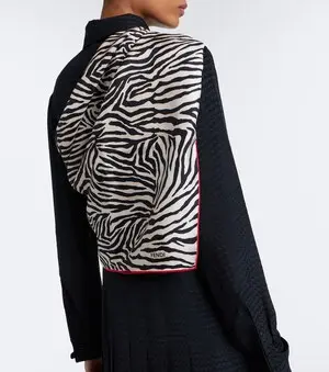 Fendi Printed Silk Scarf