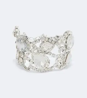 Magda Butrym Crystal-embellished Bracelet - Silver