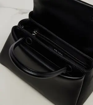 Prada Passage Small Leather Shoulder Bag