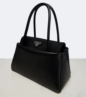 Prada Passage Small Leather Shoulder Bag