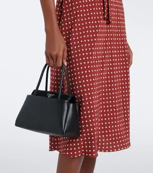 Prada Passage Small Leather Shoulder Bag